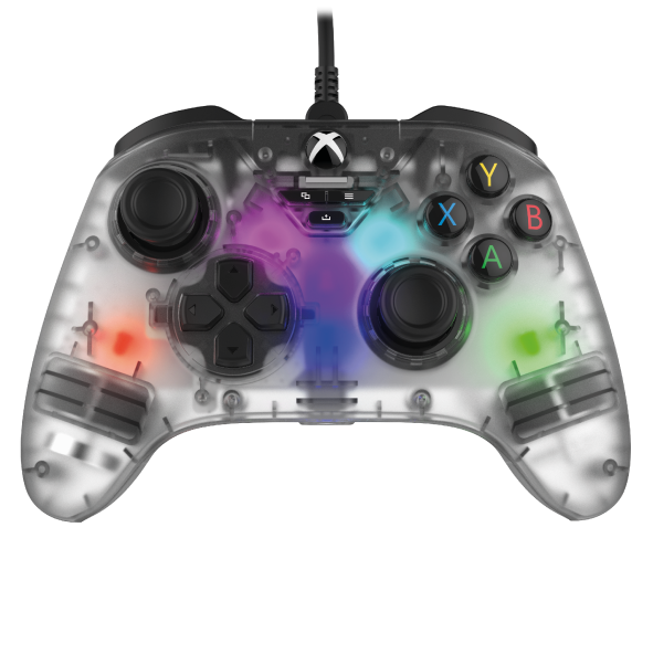GAMEPAD RGB X™ (TRANSPARENT) – Snakebyte